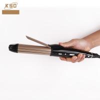 China Power Source Electric Hair Straightener Curling Iron With Neo Waving Function for sale