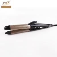 China Power Source Electric Hair Straightener Curling Iron With Neo Waving Function for sale