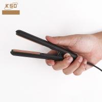 China CE ROHS Certified 20W Mini Hair Straightener Flat Iron With Plastic Cover for sale
