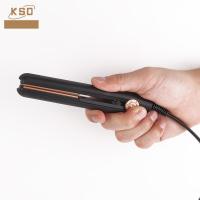 China CE ROHS Certified 20W Mini Hair Straightener Flat Iron With Plastic Cover for sale