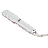 China Professional Dry Wet Ceramic Coating Hair Straightener With Wide Heating Plates for sale