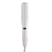 China Professional Dry Wet Ceramic Coating Hair Straightener With Wide Heating Plates for sale
