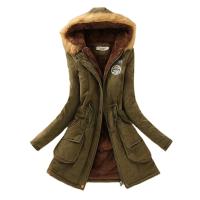 China Thick winter jacket women winter jacket parka jacket with fur warm collar lining thick woolen jacket for sale