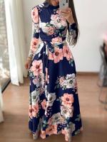 China Factory Factory Prom Dress Anti-static Hot Formal Long Sleeve Maxi Dress for sale