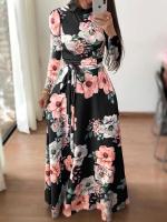 China Factory Factory Prom Dress Anti-static Hot Formal Long Sleeve Maxi Dress for sale