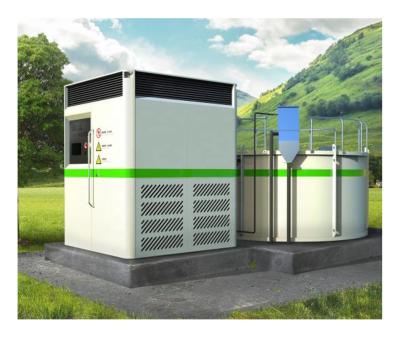 China 3500 Kg MBR Wastewater Treatment Plant with PLC Control - 45% Energy Savings, 100% Efficiency Improvement for Hotels and Farms for sale