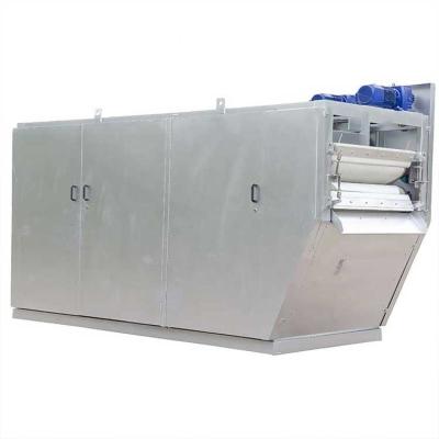 China Stainless Steel Sludge Gravity Thickening Dewatering System 3500-9500kg with 90-600kg/h Capacity IP55 Rated for sale