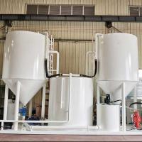 China Small Sewage Treatment Plant Stone Water Filters System 5000 kg Capacity 100-750 L/min Recycling for sale