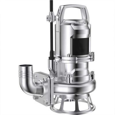 China 10HP 316 Stainless Steel Submersible Sewage Pump - 100 m³/h Flow, 380V Industrial Grade for Acid & Alkali Resistance for sale