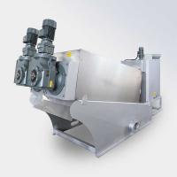 China Automatic Sludge Dewatering Screw Press Machine 0.12-135 m³/h Capacity for Sewage Treatment for sale
