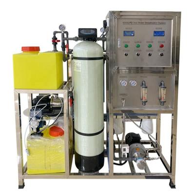 China 500L/H Marine Water Maker Seawater Desalination System with 97% Efficiency and DOW RO Membrane for sale