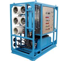 China Captain Pure Seawater Desalination Plant 99.2% Desalination Rate 10-300 m³/h Capacity AC220V 18A for sale