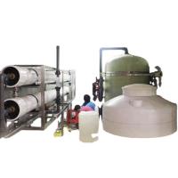 China 40,000 L/H Portable Containerized Water Treatment System with Reverse Osmosis & UV Sterilization for sale