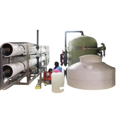 China 40,000 L/H Portable Containerized Water Treatment System with Reverse Osmosis & UV Sterilization for sale