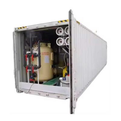 China UPVC SS Desalination Reverse Osmosis Equipment - 1000kg Container System for Seawater Purification for sale