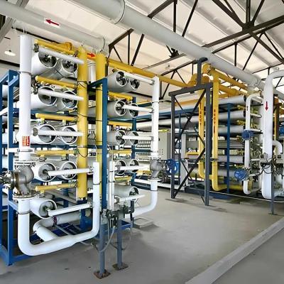 China Large Wastewater Treatment System 3000L/h Capacity 12KW Power for Food Plant Water Recycling for sale