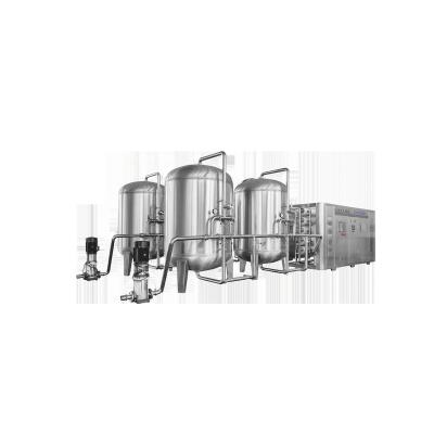 China Reverse Osmosis Water Purification Plant 1-10T Capacity 500-20000L/hr with Siemens PLC Control for sale