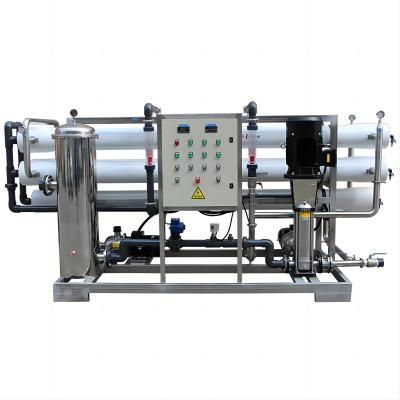 China SUS304/S316L Automatic Reverse Osmosis Water Purification System 1-50T/Hour Capacity with 99% Desalination Rate for sale
