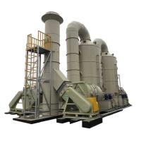 China Corrosion Resistance Spray Tower Waste Gas Purification System - FRP/PP Material for Industrial Environmental Protection for sale
