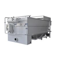 China 1600kg 10m3/h Dissolved Air Flotation System with Sedimentation Tank for Printing and Dyeing Wastewater Treatment for sale