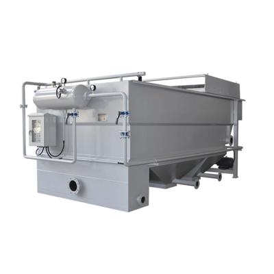 China 1600kg 10m3/h Dissolved Air Flotation System with Sedimentation Tank for Printing and Dyeing Wastewater Treatment for sale