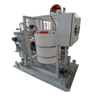 China 15KW Generator Cooling Water Purification System with Alkali Dosing - 500KG Capacity, 200L Tank, PH 8.0-9.0 Control for sale