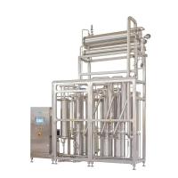 China 100LPH Industrial Distilled Water Machine SS304 SS316L 100L/H Water Treatment Equipment for sale
