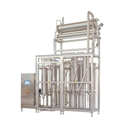 China 100LPH Industrial Distilled Water Machine SS304 SS316L 100L/H Water Treatment Equipment for sale
