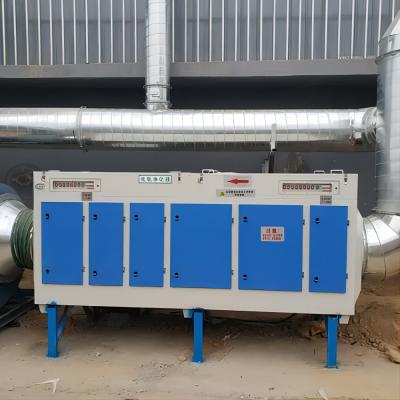 China UV Air Purifier Ozone Photolysis Equipment 3000-40000 m³/h Capacity with Titanium Dioxide Catalytic System for sale