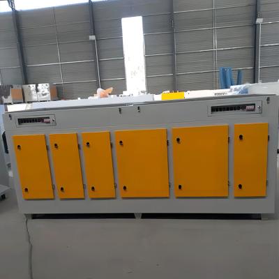 China Activated Carbon Adsorption Catalytic Combustion System 5000-100000 m³/h Capacity PLC Control for sale