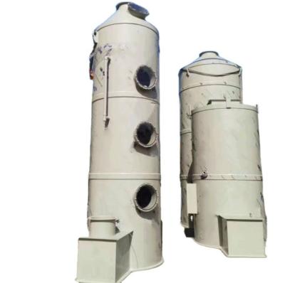 China Acid Alkali Waste Gas Treatment Absorption Carbonating Tower Scrubber System - Customized Size for Organic Exhaust Gas for sale
