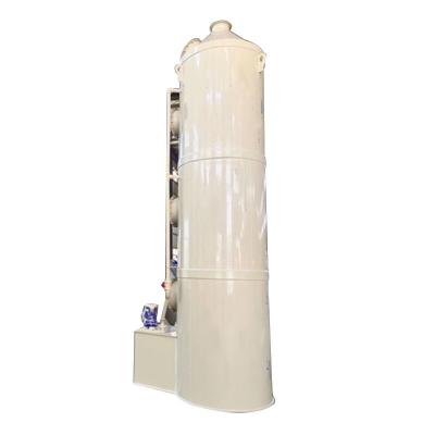 China Industrial Wet Scrubber Wastewater Treatment Spray Tower with 2000-30000 m³/h Air Volume and 0.75-5 kW Power for sale
