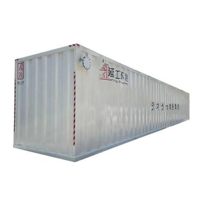 China MBBR/MBR Package Waste Water Treatment Plant Equipment 4166L/H with Tsurumi Pump and SPA-H Steel Construction for sale
