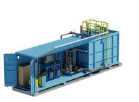 China New Package Sewage Treatment Plant 5000L/Hour Capacity 18700kg for Industrial Municipal Wastewater for sale