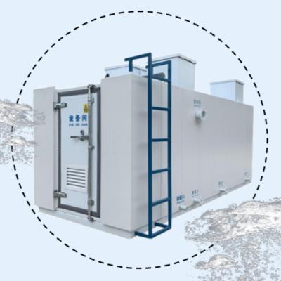 China Integrated Medical Sewage Treatment Equipment 80t/d Wastewater Treatment Plant for sale