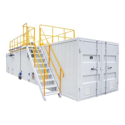 China MBBR Integrated Domestic Sewage Treatment Plant 6m³/h Capacity Stainless Steel for sale