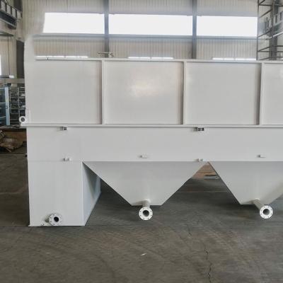China Lamella Clarifier PP Inclined Tube Water Filter Settling Tank Wastewater Treatment 5.0x2.2x2.2m for sale