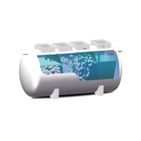 China Integrated Sewage Treatment Equipment 500L/h-10000L/h Square Modular Automatic Operation for sale