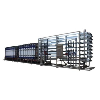 China Anti Corrosion Plastic Connecting Pipe Seawater Desalination Equipment 500-2000L/Hour for sale