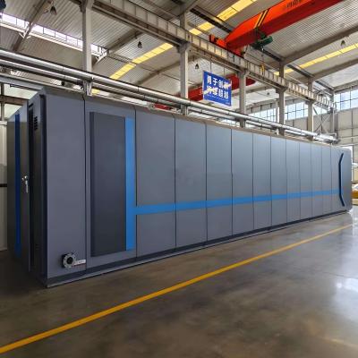 China MBR Sewage Treatment Plant 500-10000L/H 80-99% Recovery Rate Carbon Steel for sale
