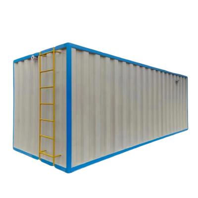 China Carbon Steel Sewage Treatment Plant 500L/h-10000L/h Automatic Operation 220V/380V for sale