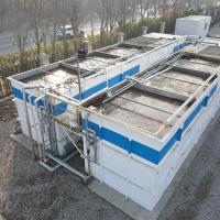 China Integrated Sewage Treatment Plant 500-10000L/h Carbon Steel 5-40C Automatic Wastewater Treatment for sale