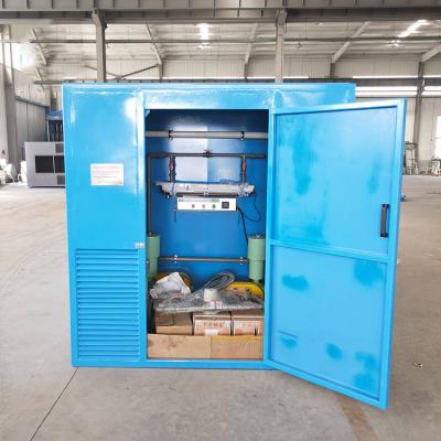 China Square Modular Sewage Treatment Plant 500L/h-10000L/h Customizable Weight CE ISO for sale