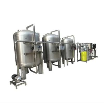 China Reverse Osmosis Mineral Water Purification Filtration Machinery 16 kg/cm² 97% Salt Removal for sale