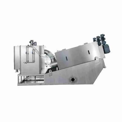 China Stainless Steel Sludge Gravity Thickening Dewatering System IP55 90-96% Concentration for sale