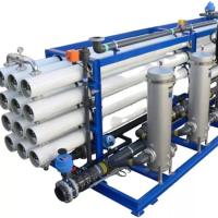 China Stainless Steel High Salt Reject Brackish Water RO System 60m3/h Reverse Osmosis Machine for sale