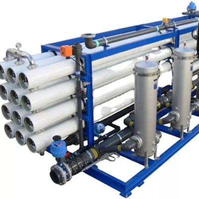 China Stainless Steel High Salt Reject Brackish Water RO System 60m3/h Reverse Osmosis Machine for sale
