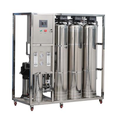 China 2KW 220V Reverse Osmosis Desalination Plant 1500GPD for Salt Water Purification for sale