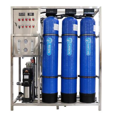 China Industrial RO Reverse Osmosis Water Treatment System 1000L/H Capacity Pure Water Filtration Machine for sale