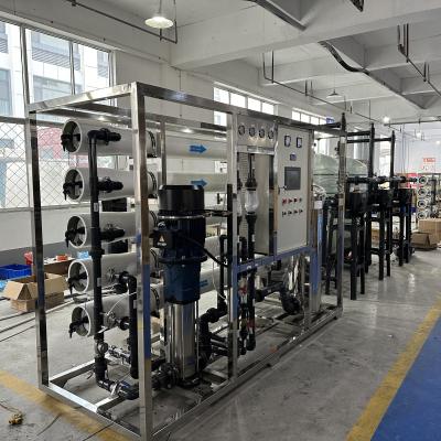 China Industrial 10000 LPH RO Seawater Desalination System 380V PLC for Drinking Water Treatment Plant for sale
